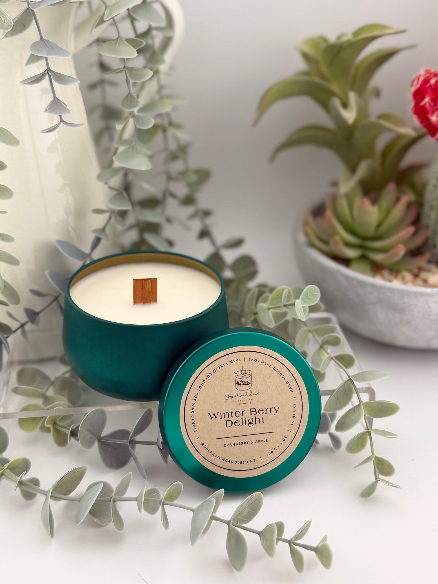 Winter Berry Delight Candle - 7oz – Operation Candlelight